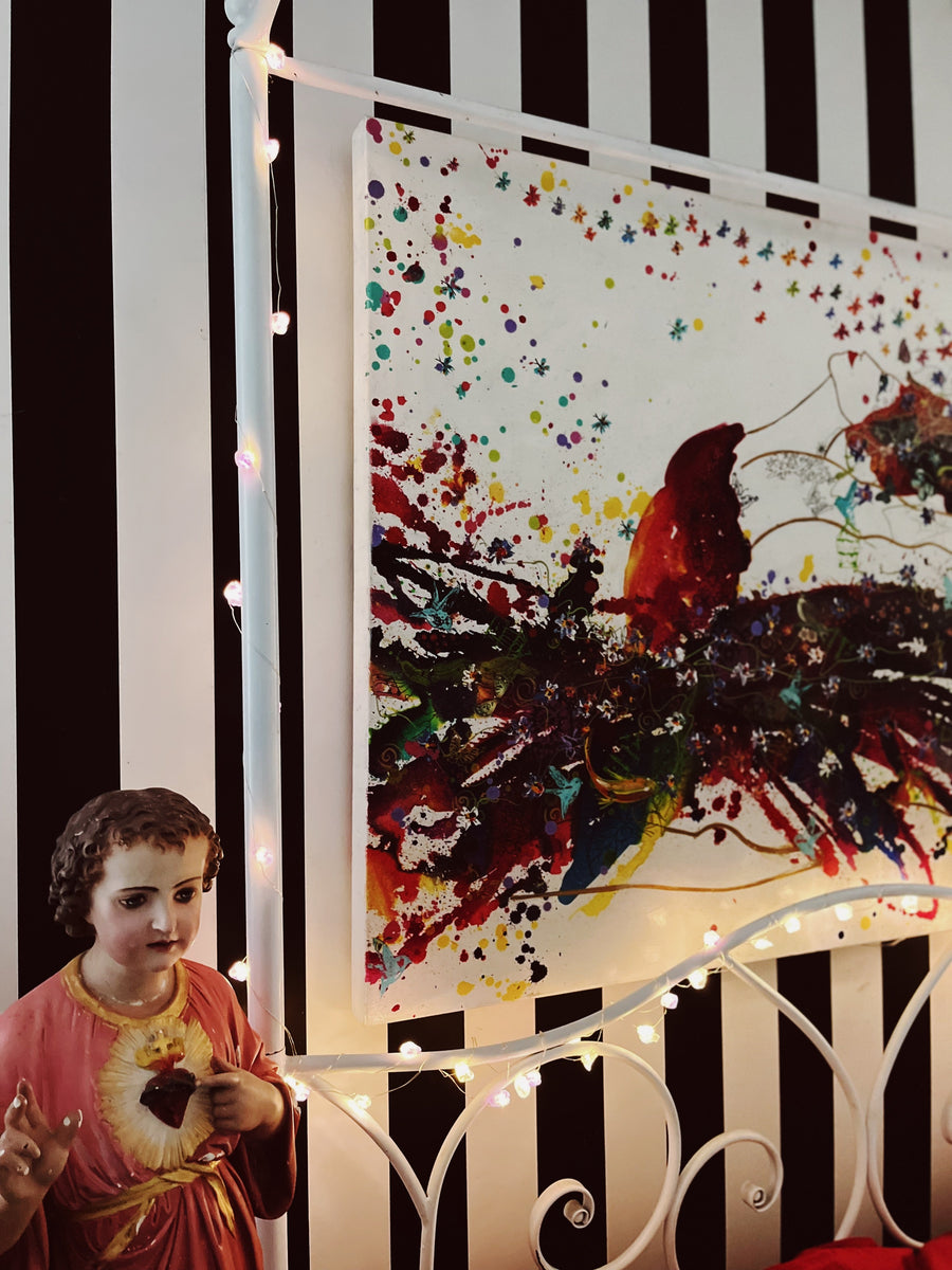 Crystal String Lights | Genuine Amethyst | Fairy Lights | Crystals