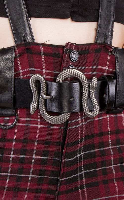 Duality Vegan Serpent Belt | Alternative Gothic Accessories Australia