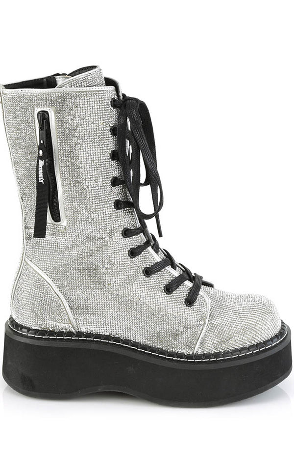 Demonia EMILY-362 Rhinestone Boots [AU] | Shop Womens Shoes Australia