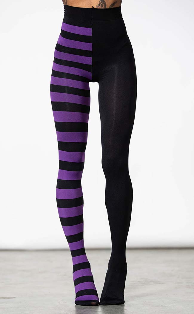 Ella Stripe Tights | Killstar Australia | Gothic Hosiery & Accessories
