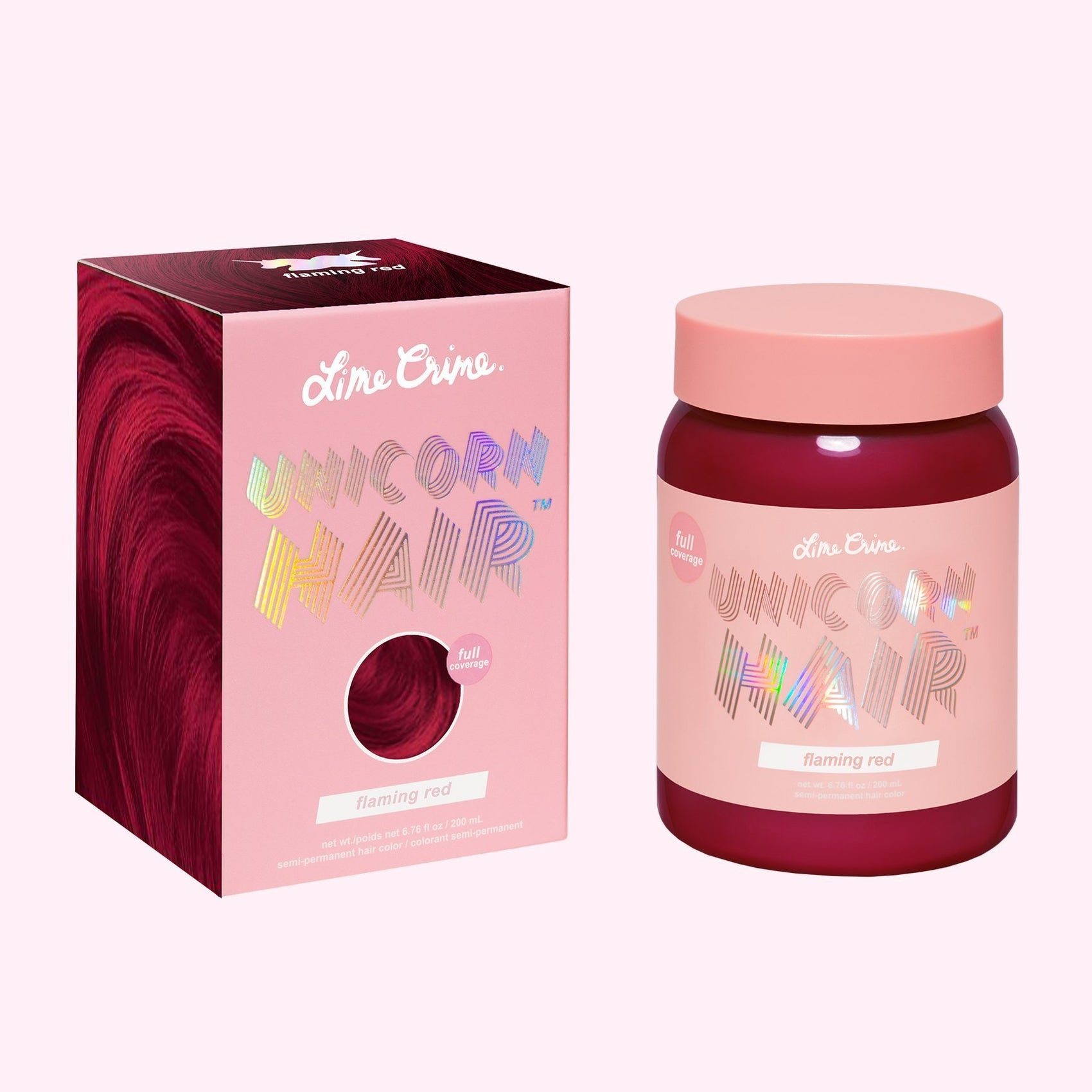 Lime Crime Australia | Flaming Red Unicorn Hair Dye | Red Hair Colour