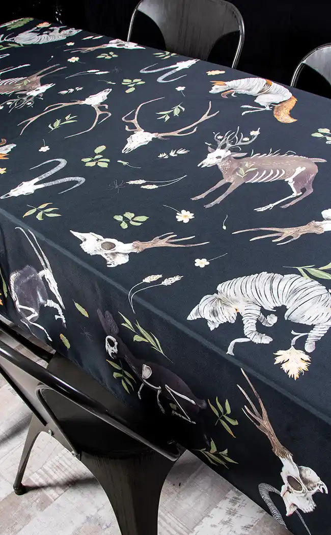 God is Dead Tablecloth | Gothic Witchy Home Decor | Australia