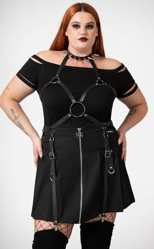 Heavy Metal Body Harness | Killstar Australia | Goth Punk Accessories