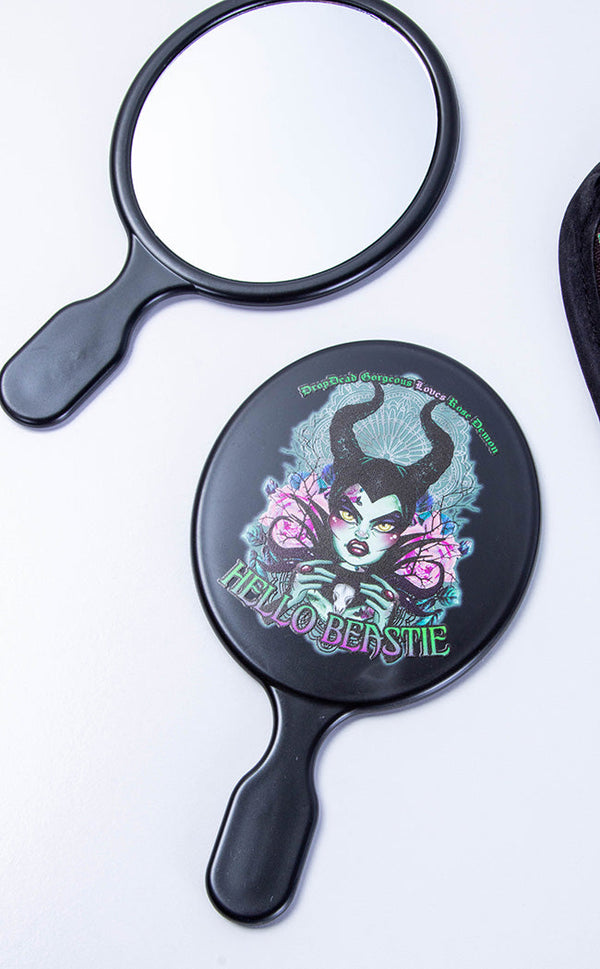 Hello Beastie Mini Mirror | Rose Demon | Alt Cosmetics Australia