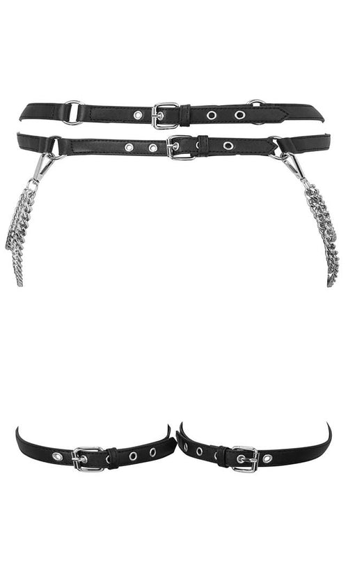 Helreign Belt Harness | Killstar Australia | Alt Gothic Accessories