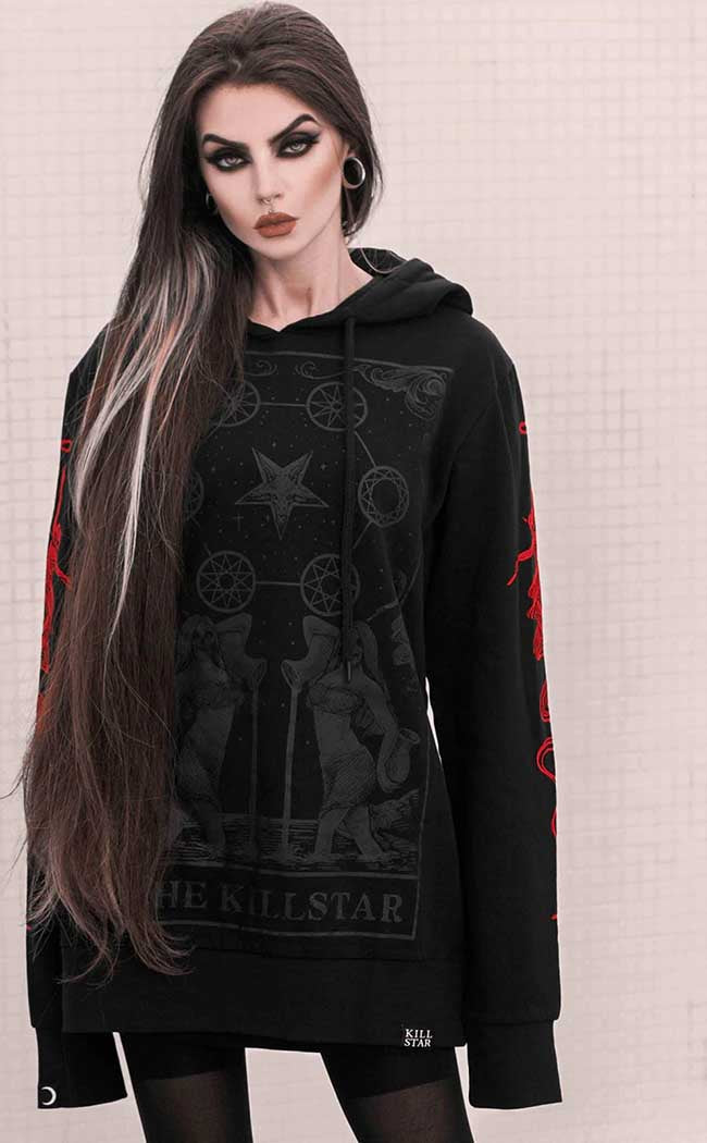 Killstar Oversized Hoodie | Killstar Clothing - Tragic Beautiful