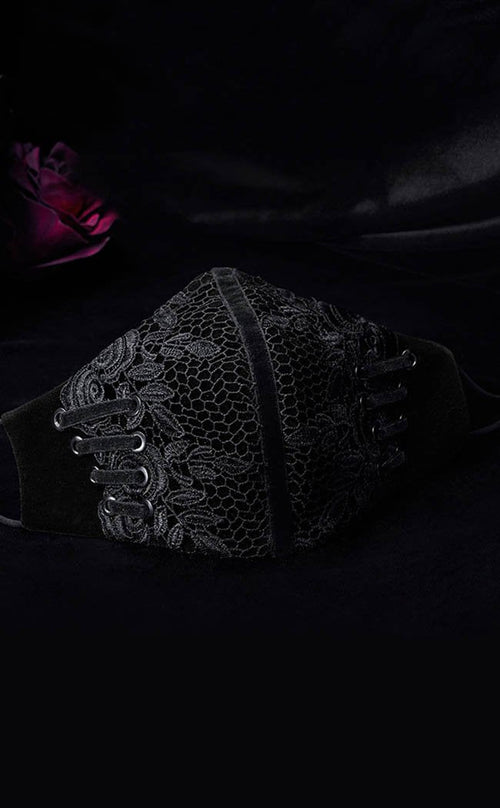 Punk Rave Australia | Melodrama Face Mask | Alt Gothic Accessories