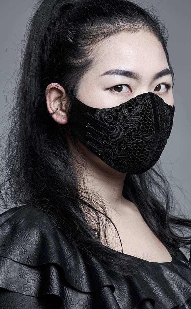 Punk Rave Australia | Melodrama Face Mask | Alt Gothic Accessories