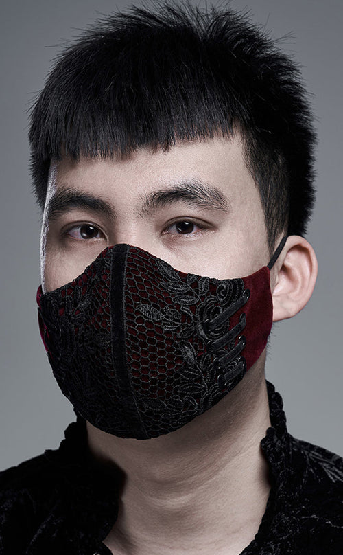 Punk Rave Australia | Melodrama Face Mask | Alt Gothic Accessories