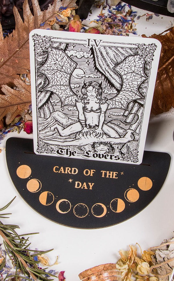 Yiska Australia | Moon Phase Tarot Card Stand | Witchcraft Altar Decor