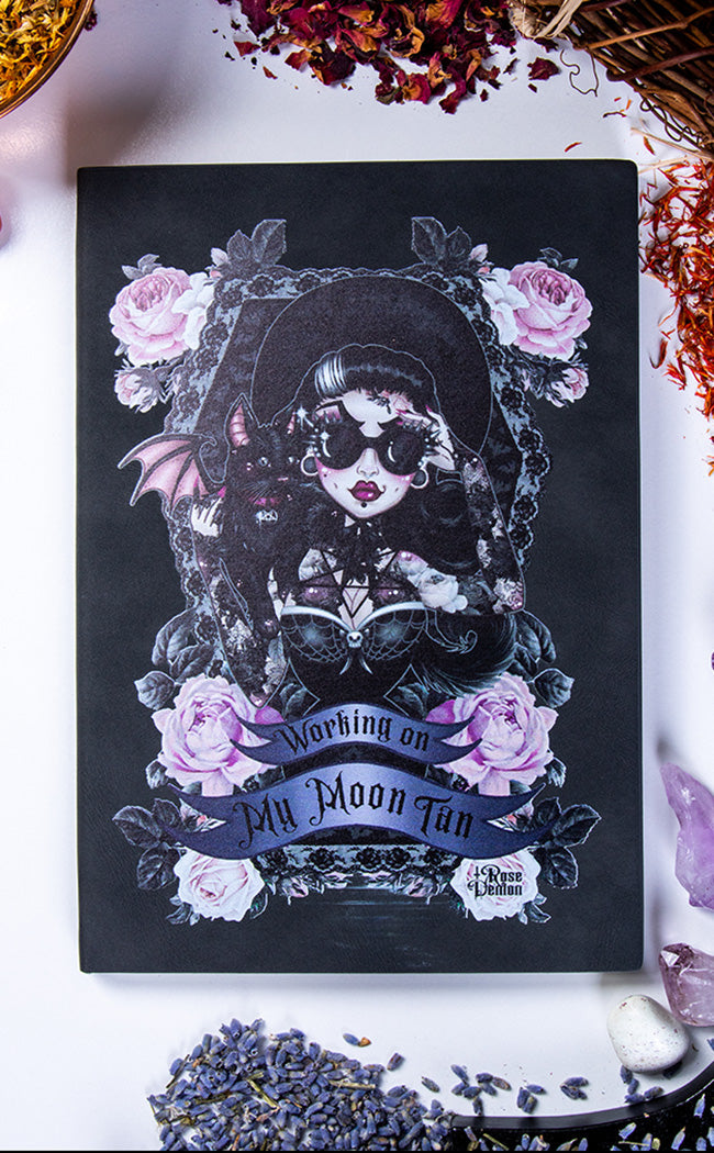 Moon Tan Notebook | Gothic Books Journals & Gifts Australia