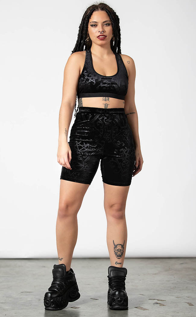 Mortalia Bralet | Shop Killstar Gothic Activewear - Australia