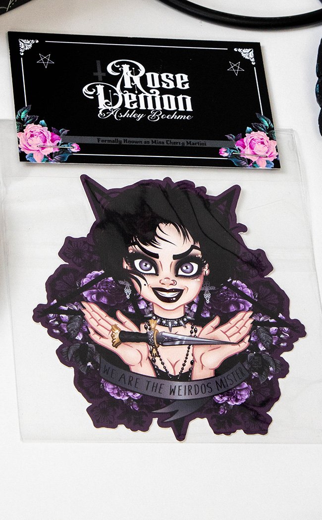 Nancy The Craft Sticker | Witchy Gothic Art & Stationery Australia