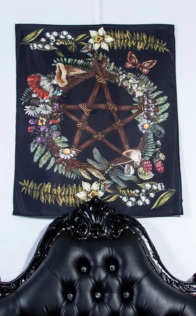 Night Woods Tapestry | Cottagecore Aesthetic Home Decor Australia
