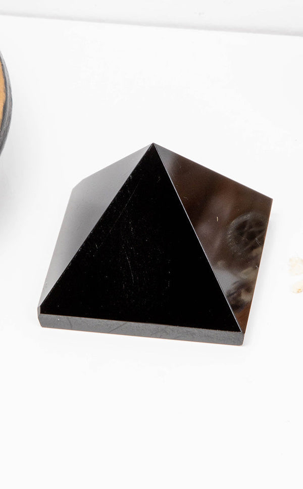 Obsidian Pyramid | Shop Crystals in Australia - Tragic Beautiful