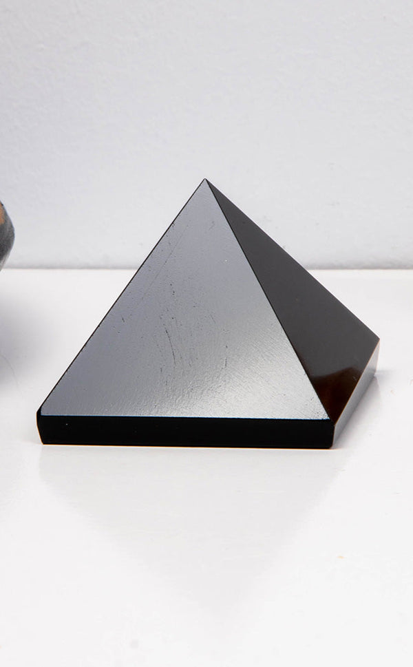 Obsidian Pyramid | Shop Crystals in Australia - Tragic Beautiful