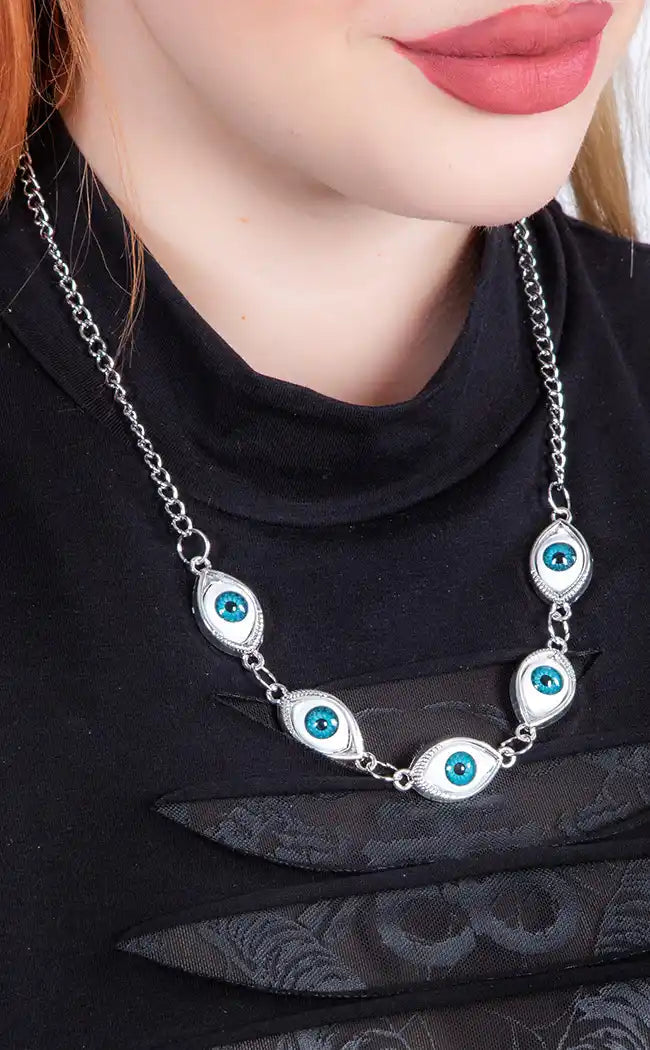 Pandora Evil Eye Necklace | Gothic Jewellery