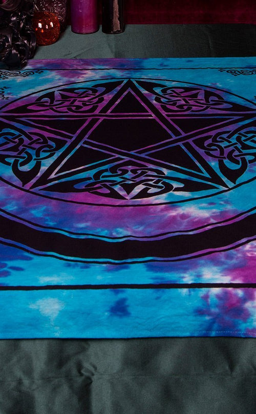 Pentacle Moon Altar Cloth
