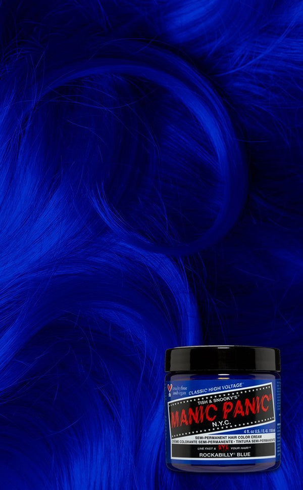 Manic Panic Australia | Rockabilly Blue Classic Colour | Blue Hair Colour
