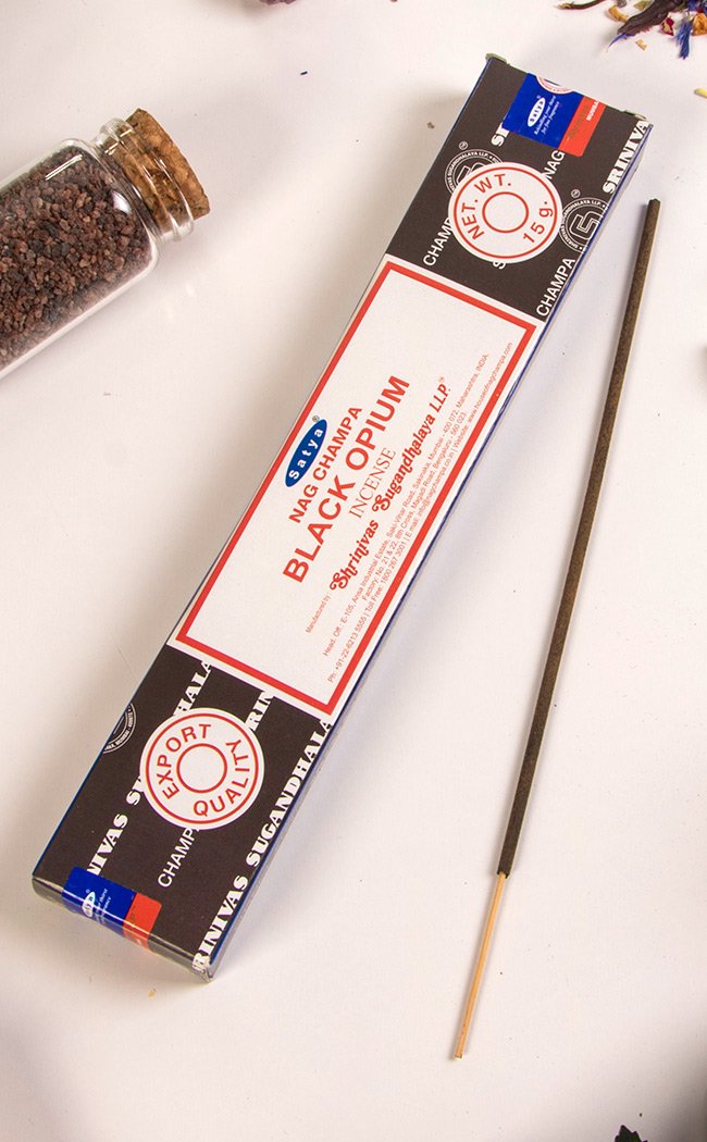 Satya Black Opium Stick Incense