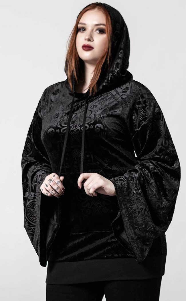 Secret Ceremonies Velvet Tunic | Killstar Australia | Gothic Clothing