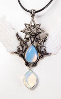 Seraph Angel Pendant Necklace | Goth Jewellery & Accessories Australia
