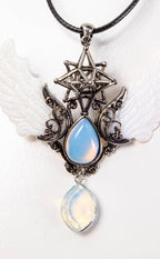 Seraph Angel Pendant Necklace | Goth Jewellery & Accessories Australia