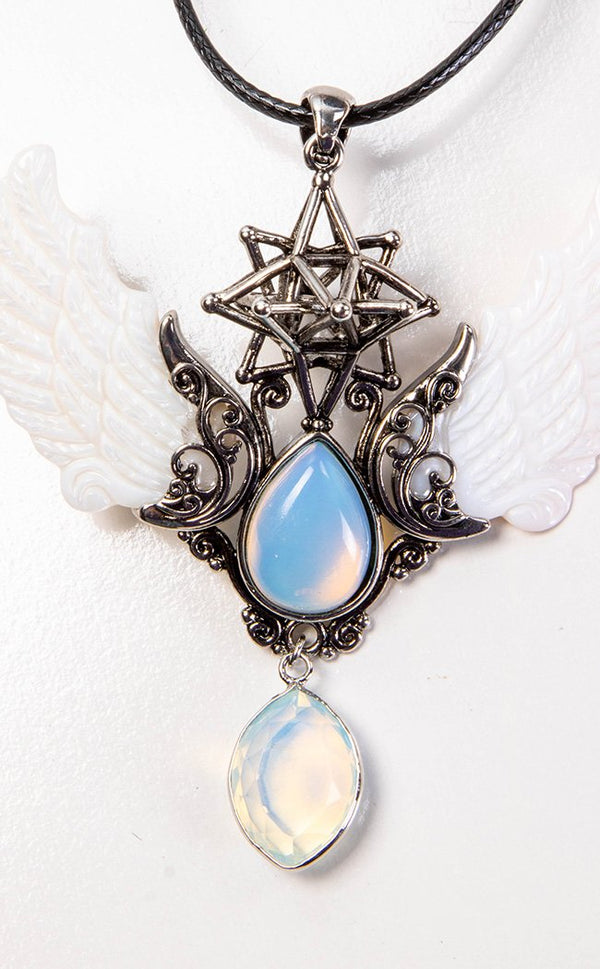 Seraph Angel Pendant Necklace | Goth Jewellery & Accessories Australia