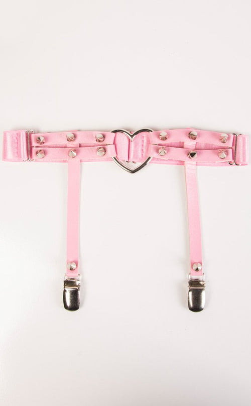 Spike Heart Garter | Pastel Goth Accessories | Alt Fashion Australia