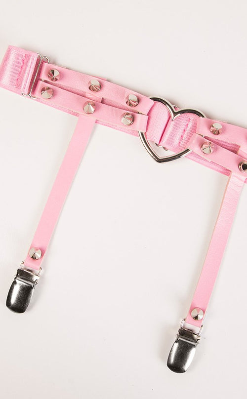 Spike Heart Garter | Pastel Goth Accessories | Alt Fashion Australia