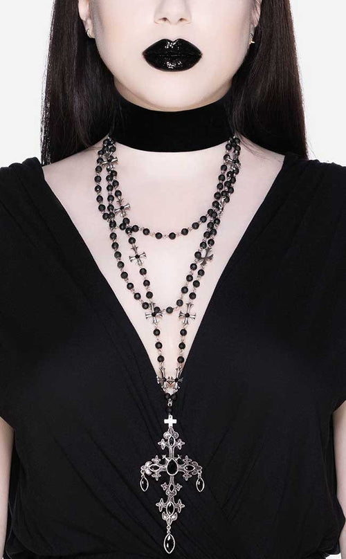 Summon The Night Choker | Killstar Australia | Alt Gothic Jewellery