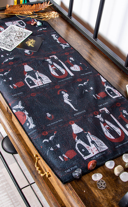 Tarot Card Hand Towel | Witchy Bathroom Decor & Homewares Australia