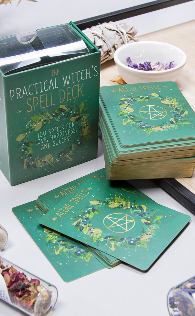 The Practical Witch's Spell Deck by Cerridwen Greenleaf