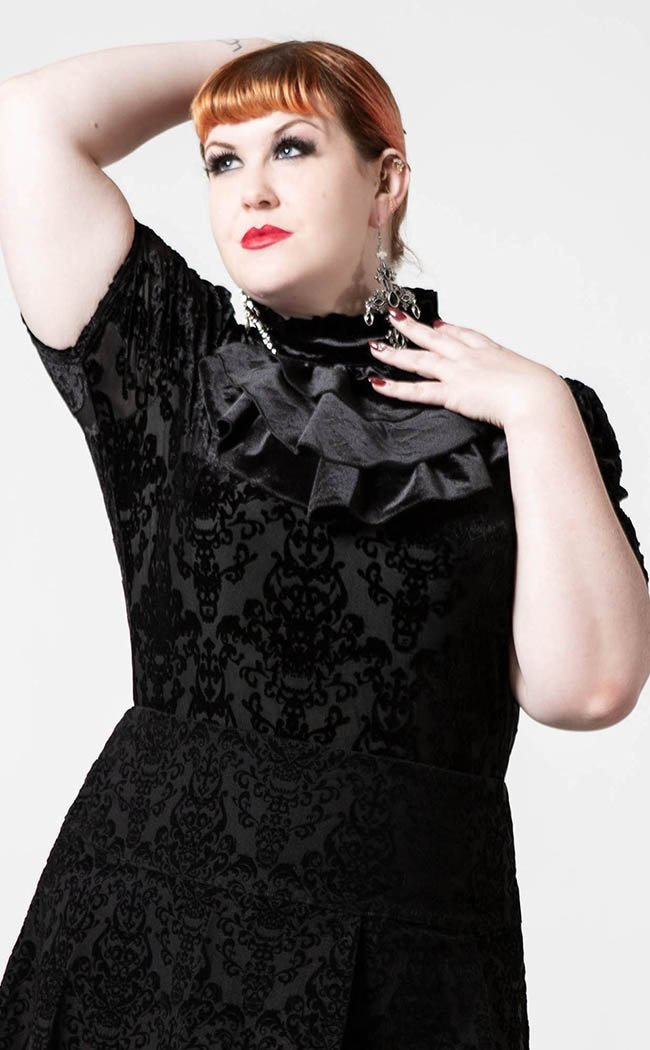 Thelma Velvet Blouse | Killstar Australia | Alt CorpGoth Clothing