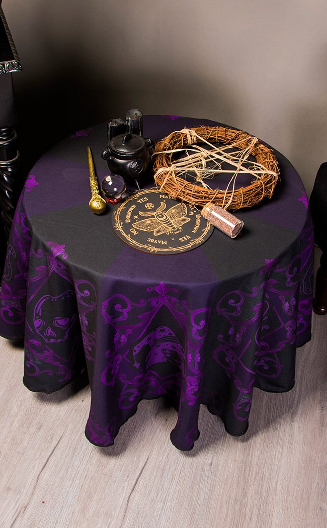 'Tis The Season Witchy Tablecloth | Gothic Gifts & Homewares Australia