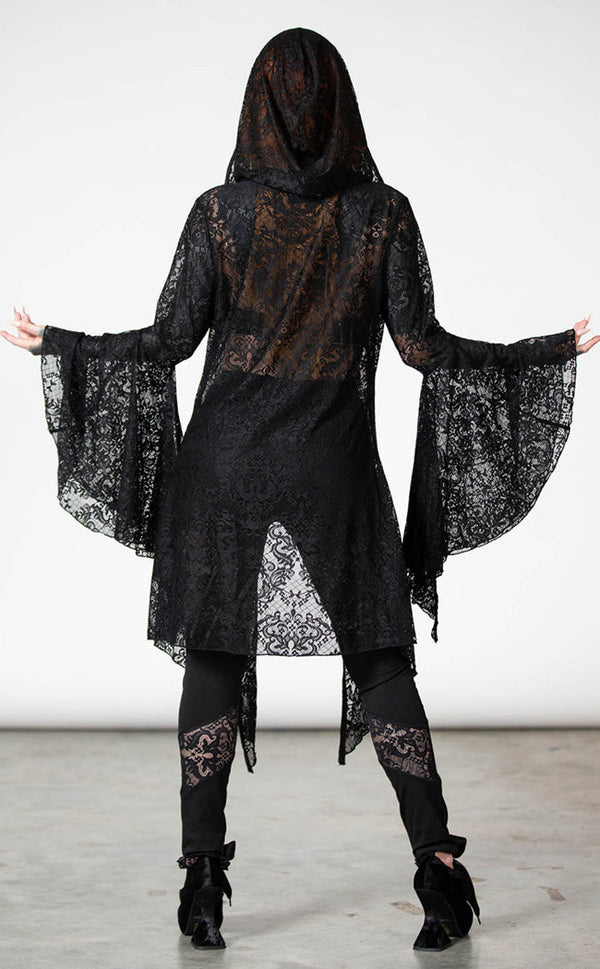 Veiled Lace Cloak | Killstar Australia | Witchy Gothic Clothing