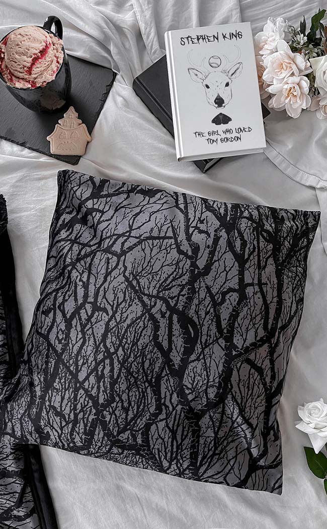 Wicked Woods Cushion Cover | Killstar Australia | Goth Bedding & Decor