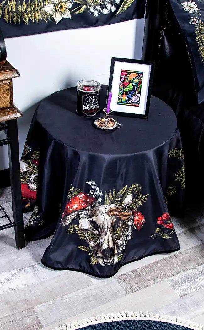 Wild Fae Round Tablecloth | Cottagecore Aesthetic Home Decor Australia