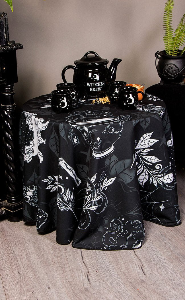Wild Witch Gothic Tablecloth | Occult Gifts & Homewares Australia