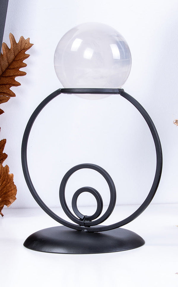 Wrought Iron Sphere Display Stand | Divination Tools Tragic Beautiful