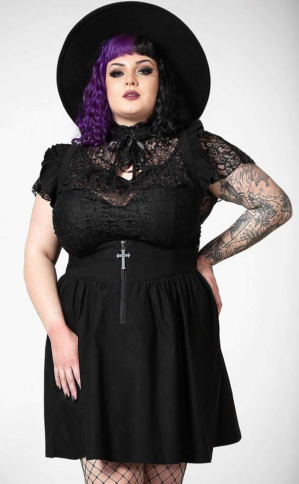 Yuna Suspender Skirt | Killstar Australia | Gothic & Lolita Fashion